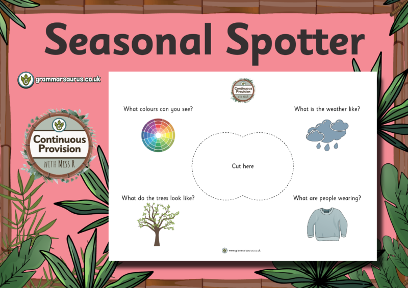 Continuous Provision - Investigation - Season Spotter - Grammarsaurus