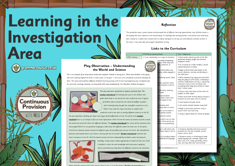 Continuous Provision - CP Training - Learning in the Investigation Area ...
