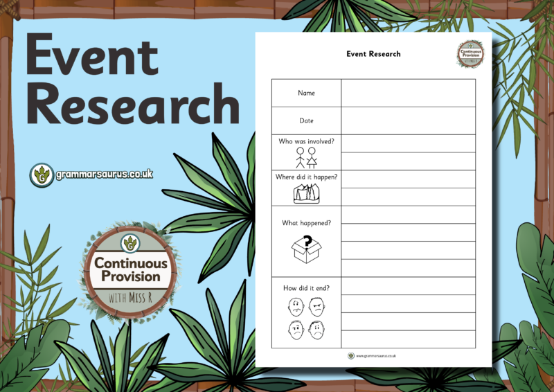 Continuous Provision - Exploration - Event Research Summary - Grammarsaurus