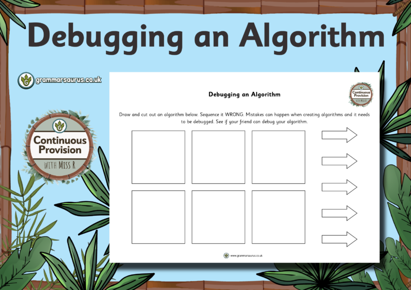 Continuous Provision - Exploration - Debugging an Algorithm - Grammarsaurus