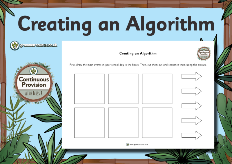 Continuous Provision - Exploration - Creating an Algorithm - Grammarsaurus