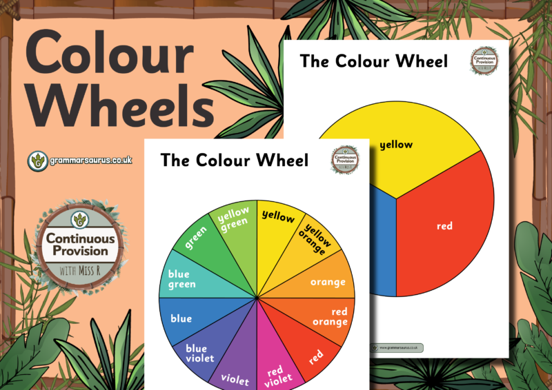 Continuous Provision - Workshop - Colour Wheels - Grammarsaurus