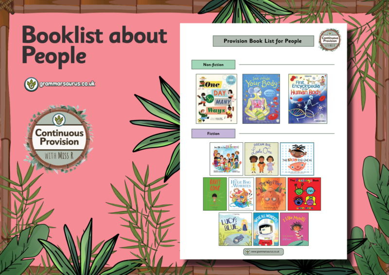 Continuous Provision - Investigation - Booklist about People ...