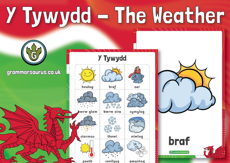 Y Tywydd - Weather Display Pack - Grammarsaurus