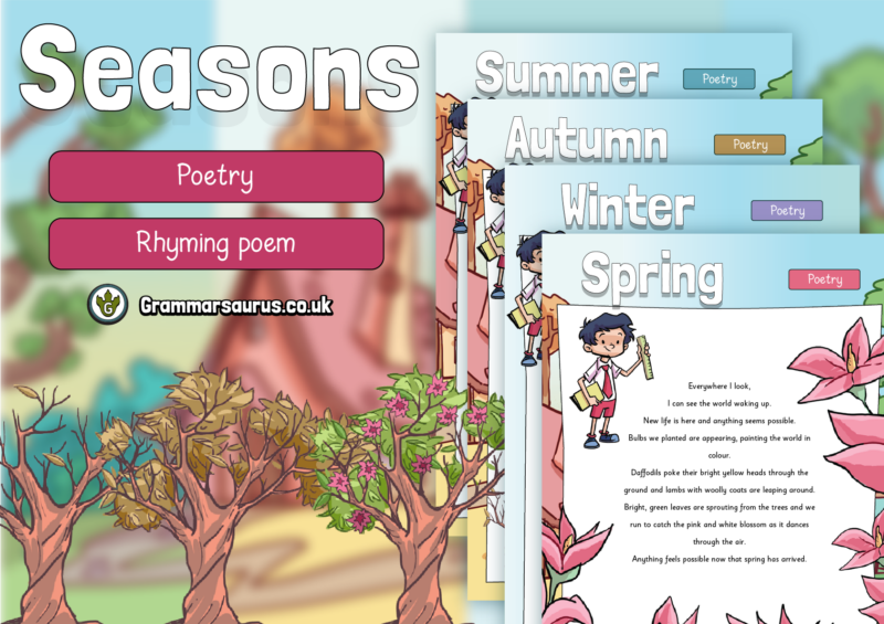 Year 2 Model Text – Poetry – Seasons - Grammarsaurus