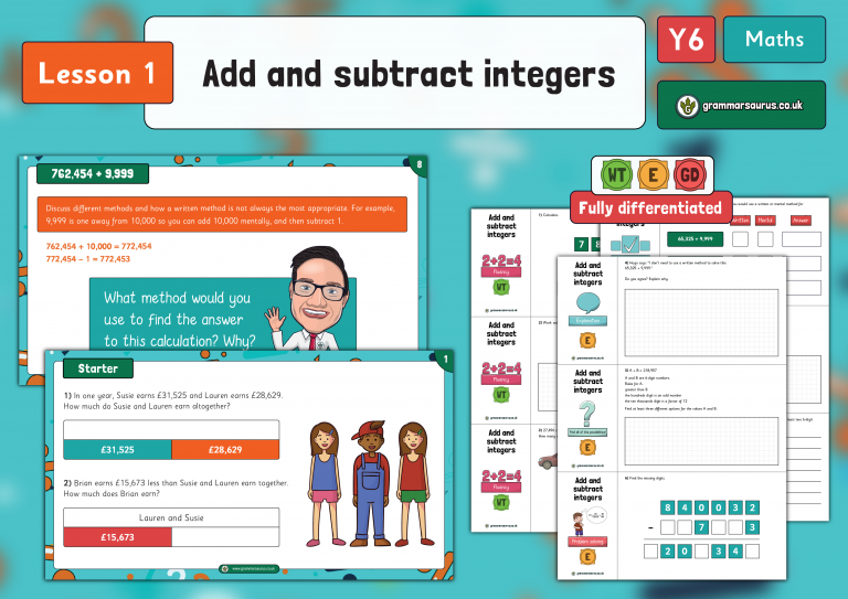 Year 6 Addition, Subtraction, Multiplication and Division - Add and ...