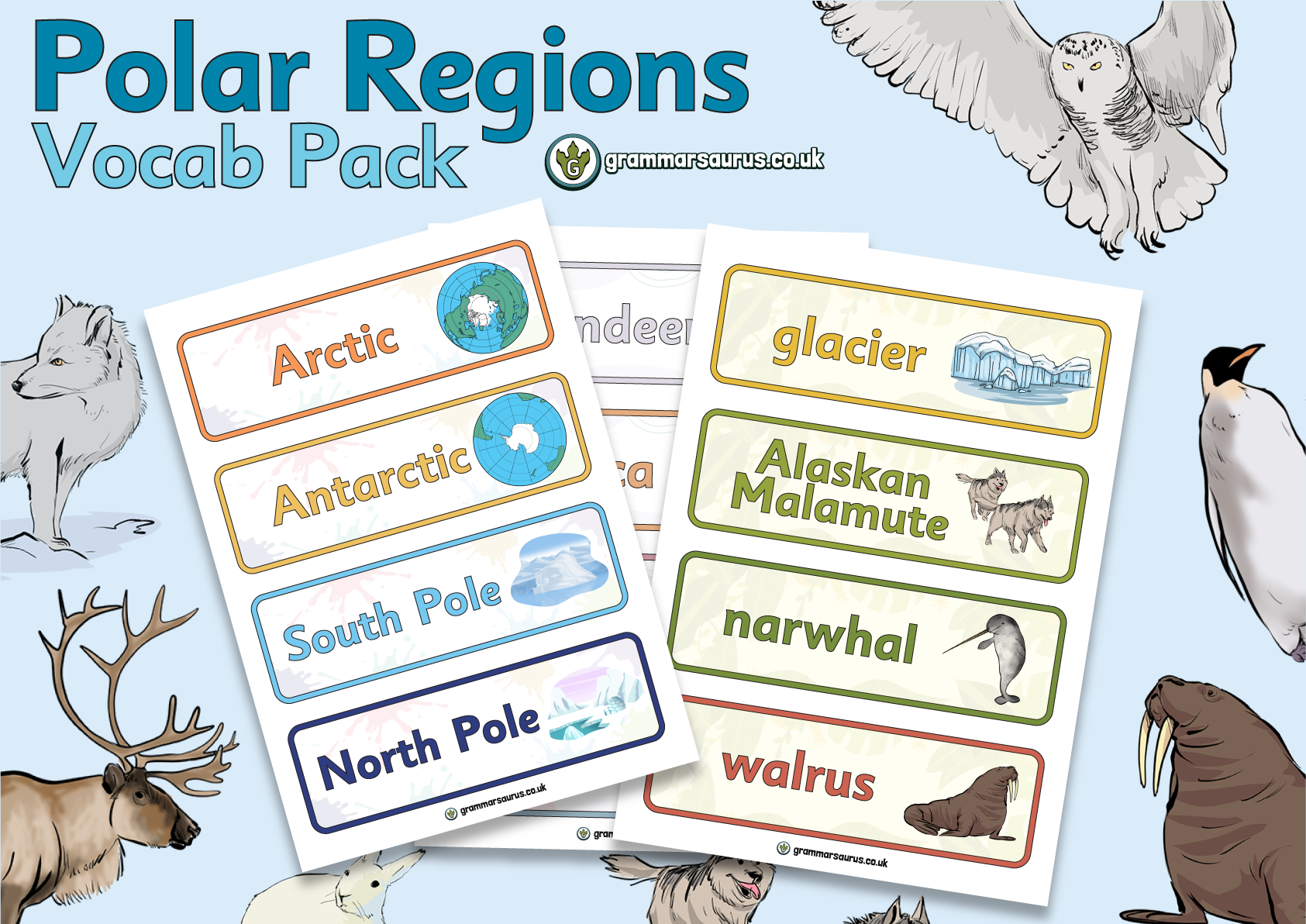 Phonics Phase 2 - Roll and read - Grammarsaurus