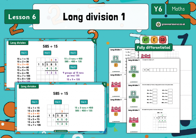 Year 6 Addition, Subtraction, Multiplication and Division – Long ...