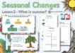 Year 1 Science - Seasonal Changes - what is summer? Lesson 2 ...
