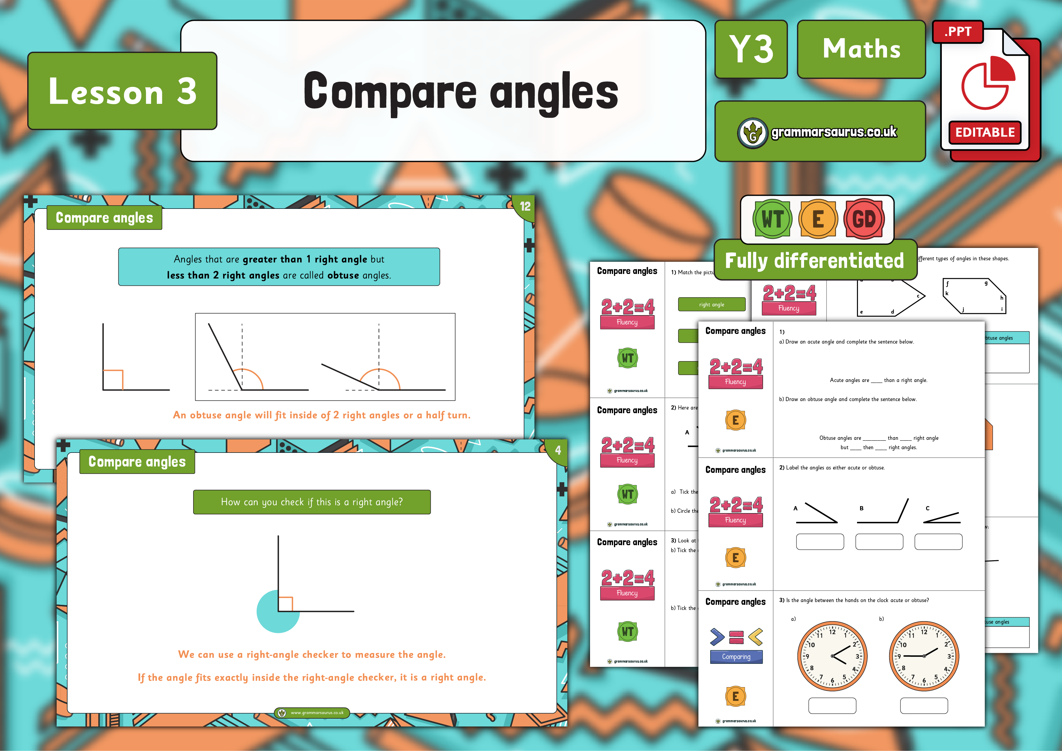 Angles Lesson Ks3