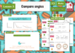 Year 3 Shape - Compare angles - Lesson 3 - Grammarsaurus