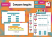 Year 3 Length and Perimeter - Compare lengths - Lesson 7 - Grammarsaurus