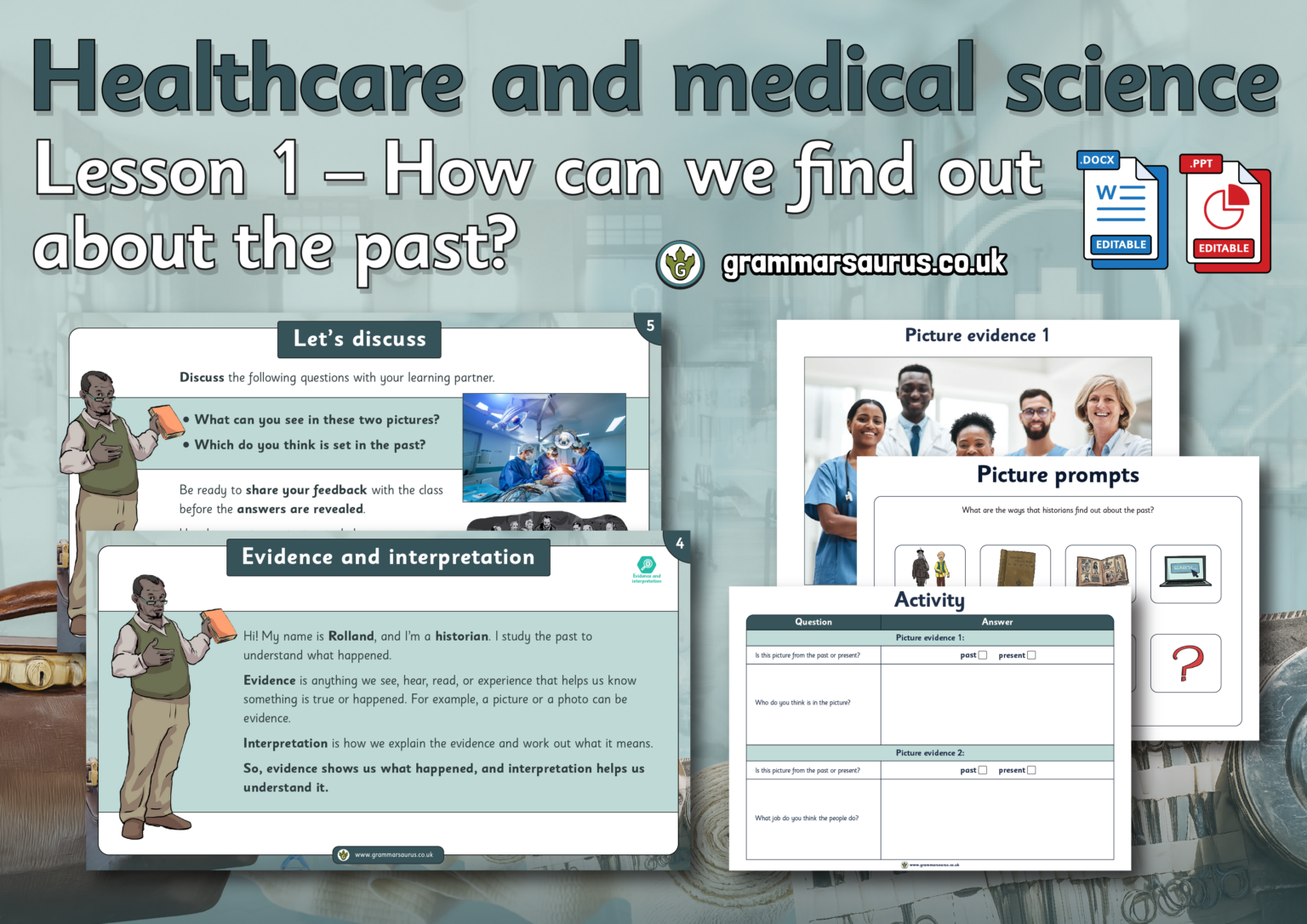 KS1 History – Healthcare and medical science - How can we find out ...