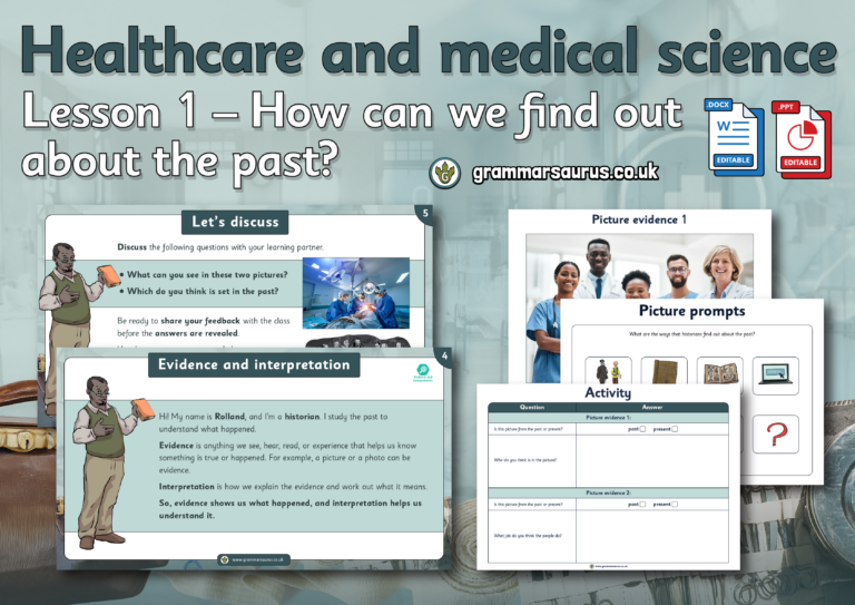 KS1 History – Healthcare and medical science - How can we find out ...