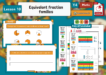 Year 4 Fractions - Equivalent fraction families- Lesson 10 - Grammarsaurus