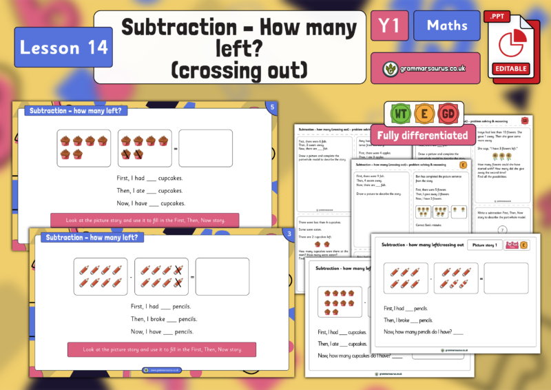 Year 1 Addition and Subtraction (within 10) - Subtraction - How many ...