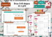 Year 4 Position & Direction - Draw2-D shapes on a grid - Lesson 3 ...