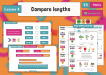Year 3 Length and Perimeter - Compare lengths - Lesson 4 - Grammarsaurus