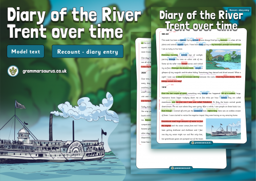 Year 4 Model Text – Diary entry - Diary of the River Trent over time ...