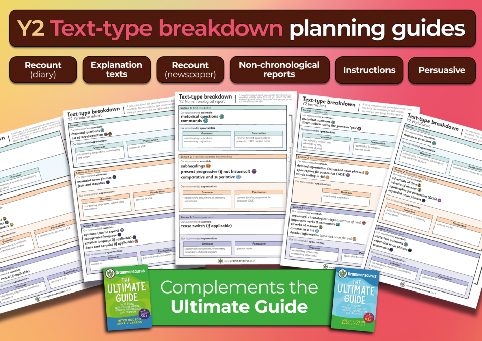 Y2 website ad - Grammarsaurus