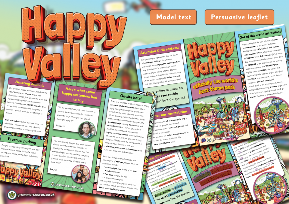 Year 5 Model Text Persuasive Leaflet Happy Valley Gbsct P5 Year 5 Model Text Persuasive Leaflet Happy Valley Gbsct P5