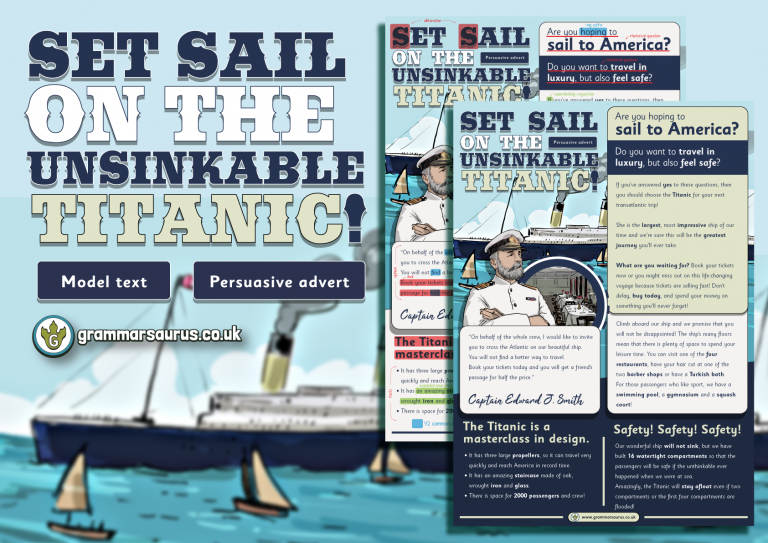 Y2 Persuasive - Advert/leaflet - Page 2 of 3 - Grammarsaurus