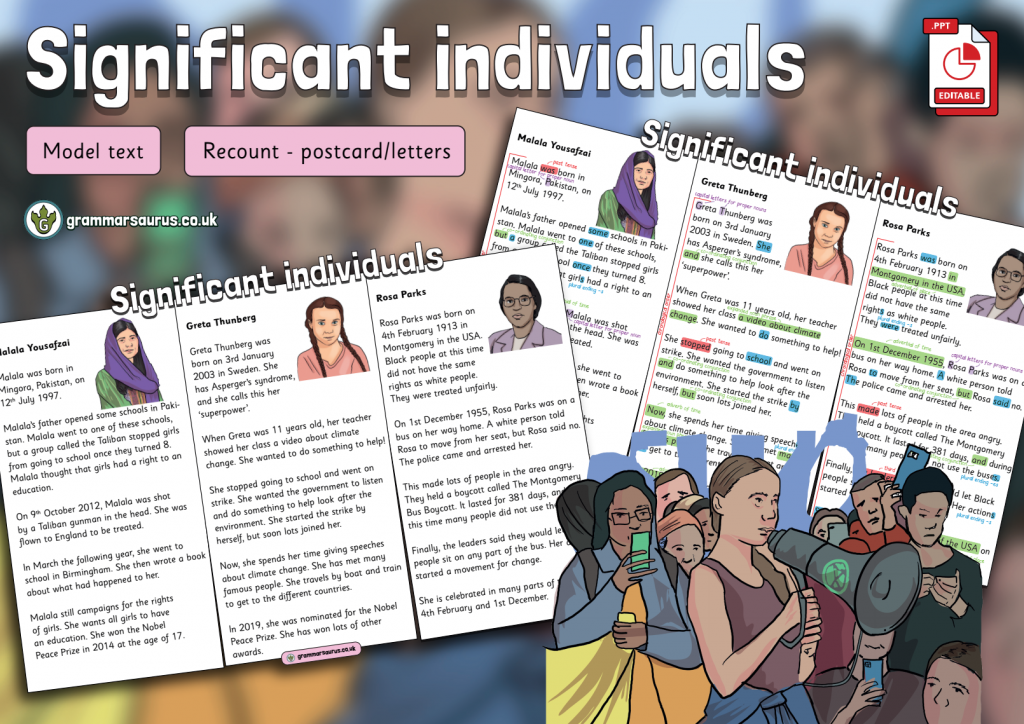 Significant Individuals - Grammarsaurus