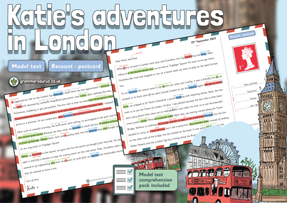 Year 3 Packs - Grammarsaurus