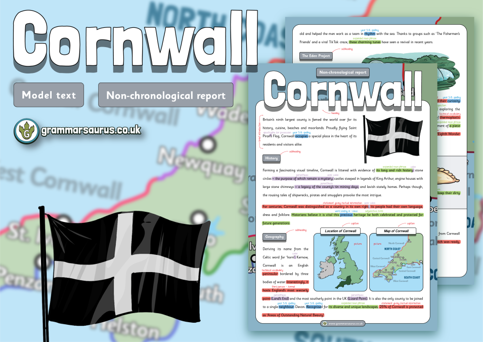 Y6 Non-chronological report - Grammarsaurus