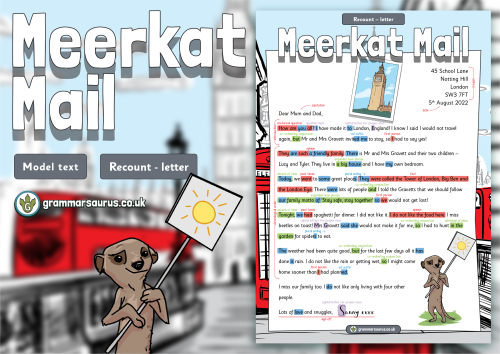 Year 1 Model Text - Recount - Letter - Meerkat Mail ( gbsct P1 ...