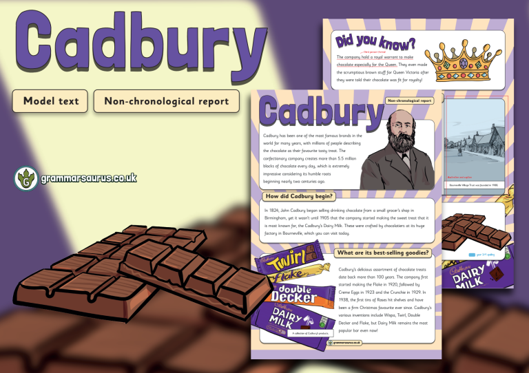 KS2 Model Texts - Grammarsaurus