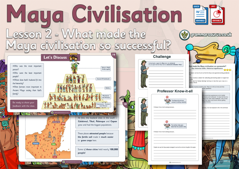 Year 5 History - Maya Civilisation - What made the Maya Civilisation so ...