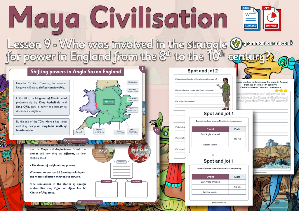Year 5 History – Maya Civilisation - Who was involved in the struggle ...