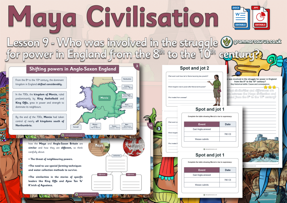 Year 5 History – Maya Civilisation - Who was involved in the struggle ...