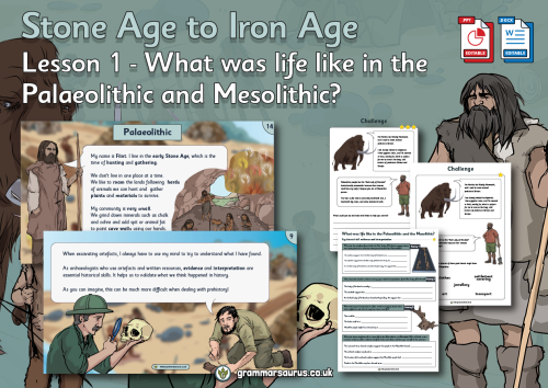 Year 3 History - Stone age to Iron age - What was life like in the ...