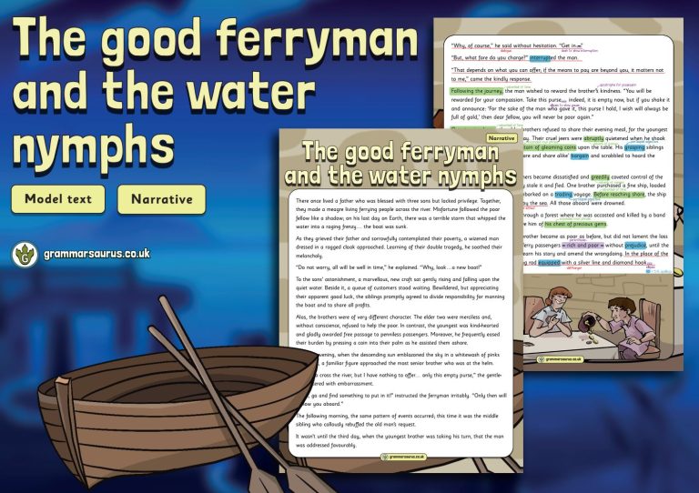 Y5 Narrative - Stories - Grammarsaurus