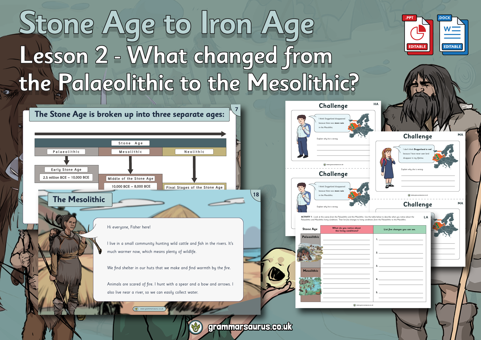 Year 3 History - Stone age to Iron age - What changed from the ...