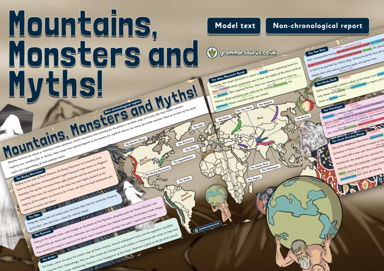 KS2 Model Texts - Grammarsaurus