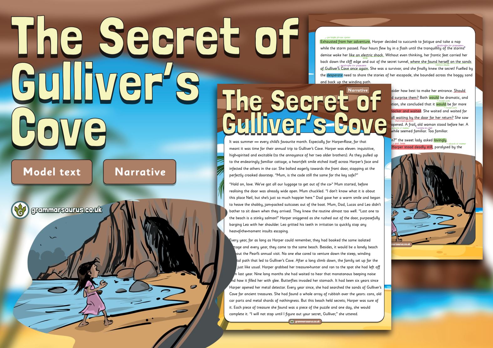 Y6 Narrative - Stories - Grammarsaurus