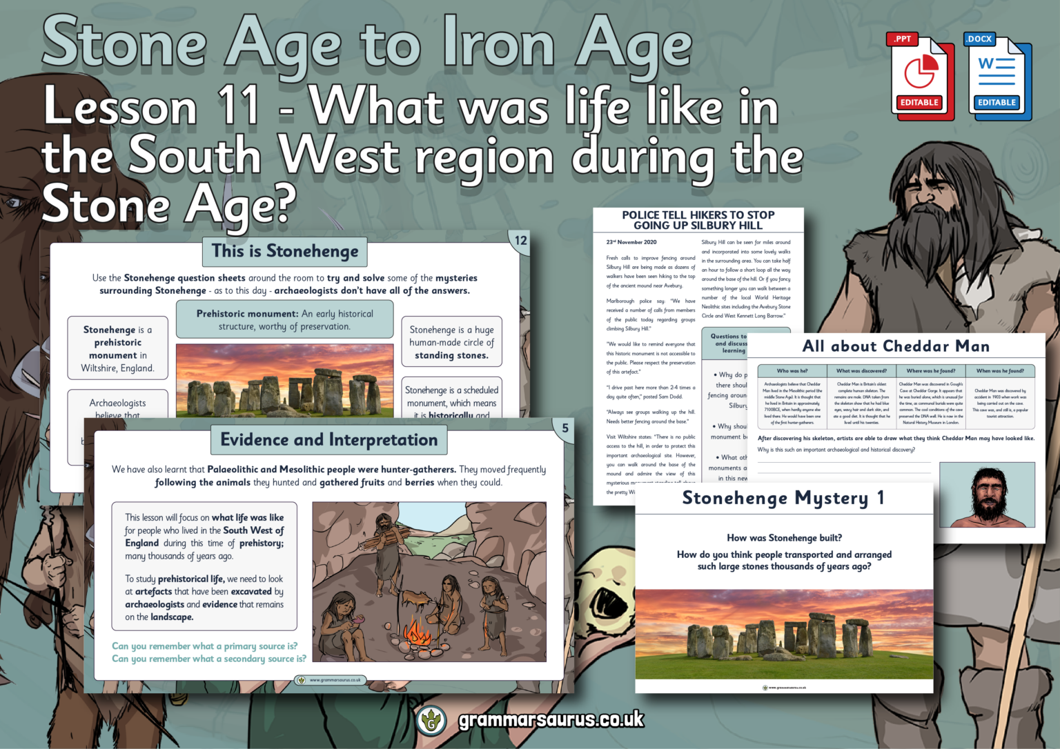 Year 3 History – Stone age to Iron age – What was life like in the ...