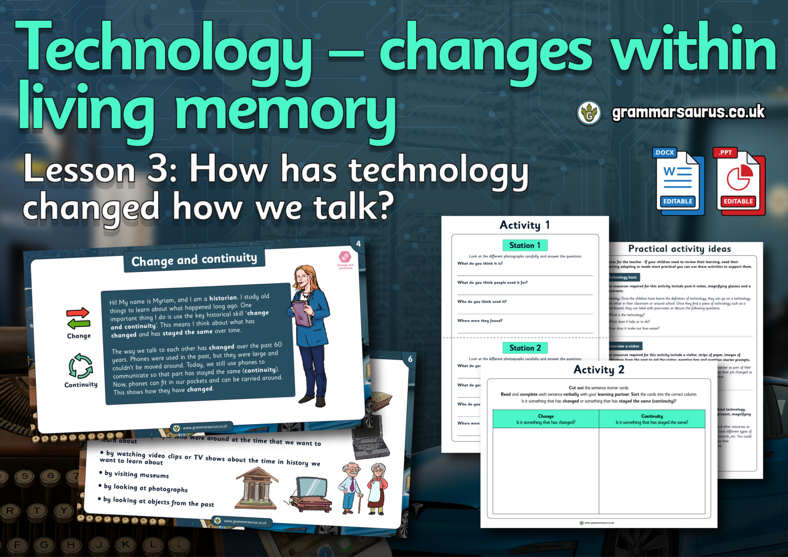 Year 2 History – Technology – Changes within living memory – How has ...