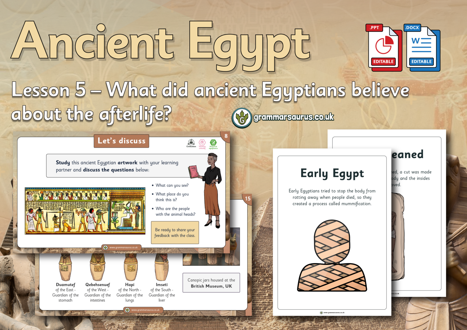 Year 3 History – Ancient Egypt – What did Ancient Egyptians believe ...
