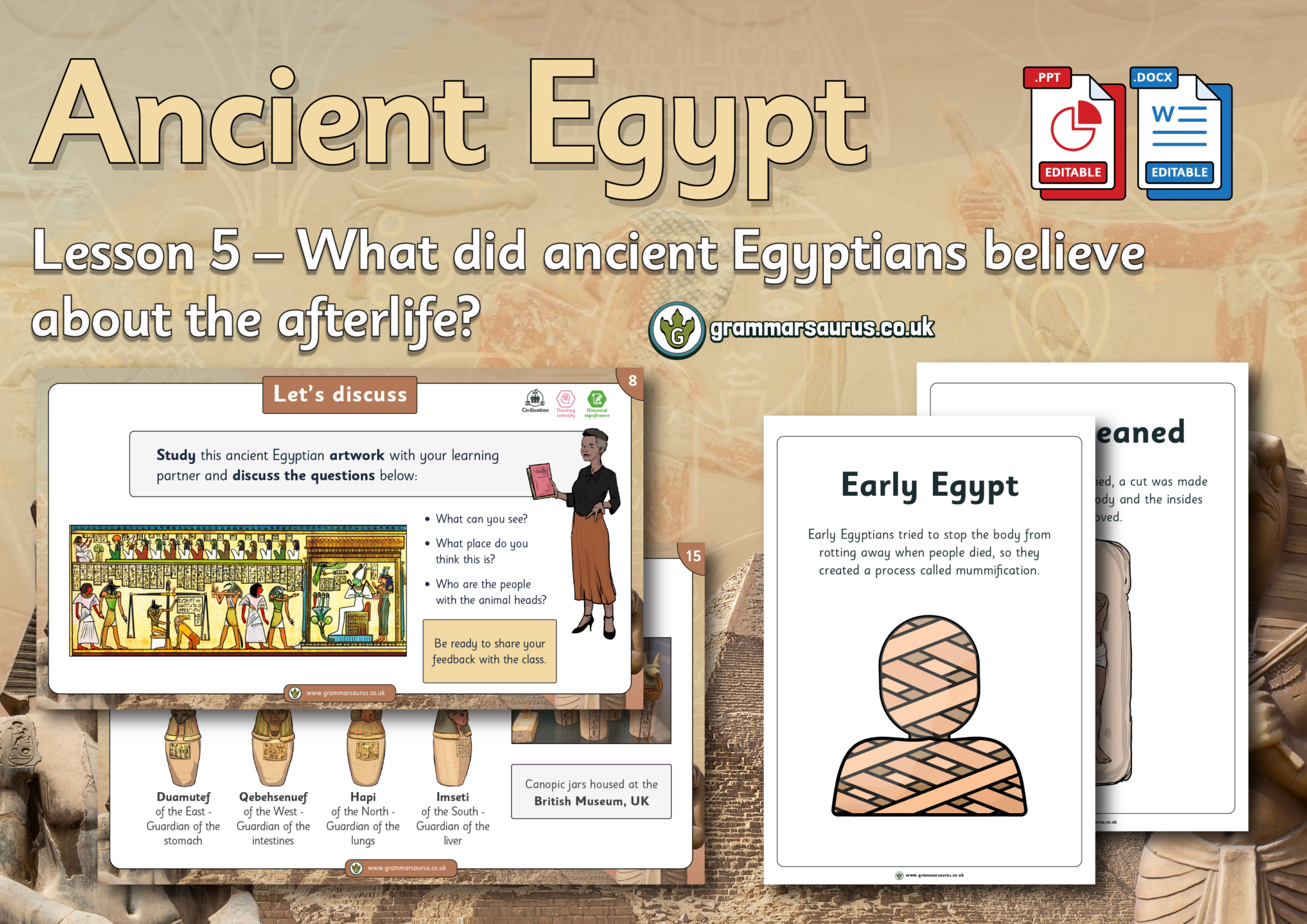 Year 3 History – Ancient Egypt – What did Ancient Egyptians believe ...