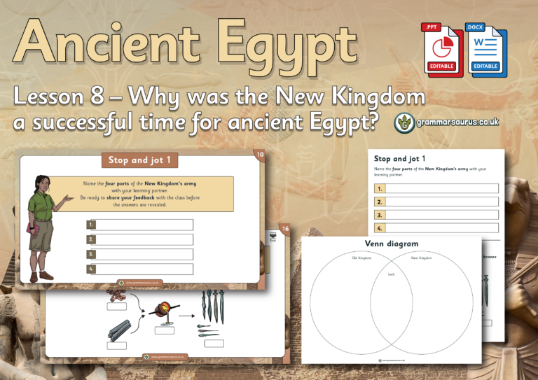 Year 3 History – Ancient Egypt – Why was the new Kingdom a successful ...