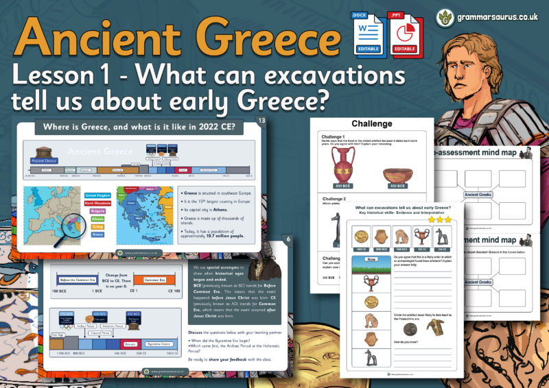 Year 4 History - Ancient Greece - What can excavations tell us about ...