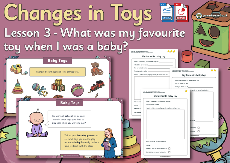 KS1 History - Changes in Toys - What was my favourite toy when I was a ...