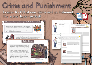Year 6 History - Crime and Punishment - What was crime and punishment ...