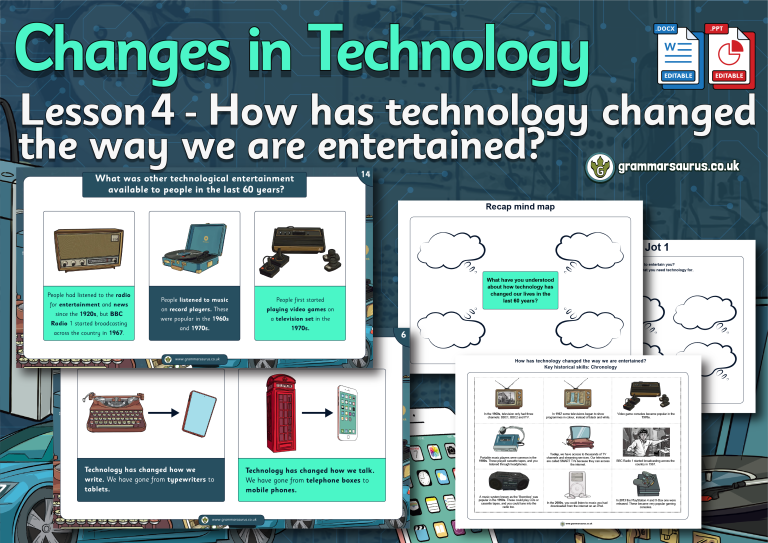 KS1 Changes in Technology – How has technology changed the way we are ...