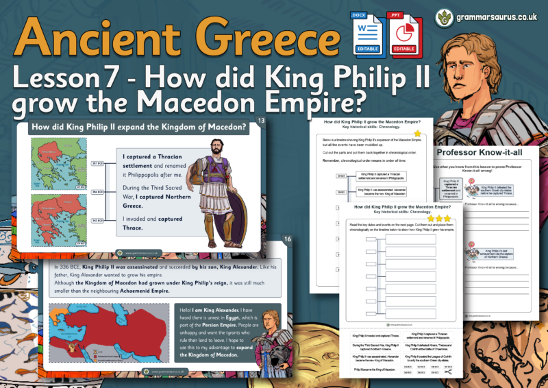 Year 4 History – Ancient Greece – How did King Philip II grow the ...