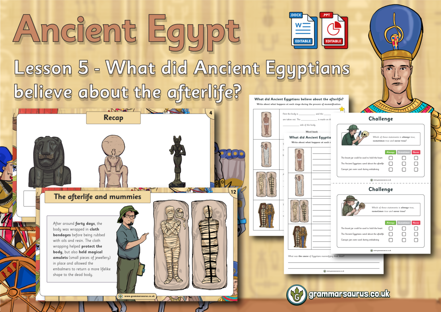 Year 3 History – Ancient Egypt – What did Ancient Egyptians believe ...